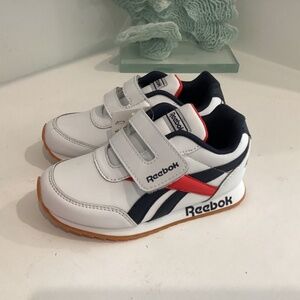 Reebok | Shoes | Reebok Red White And Blue Leather Tennis Shoes ...